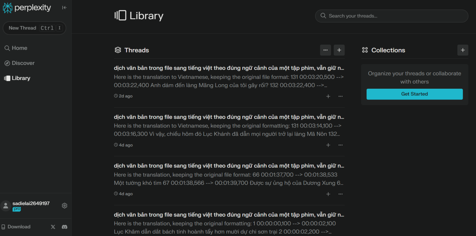 Tài khoản Perplexity AI Pro (Có Claude 3 Sonnet, Opus, GPT-4 Turbo, Dall-E 3, SDXL) | AIToolCheap