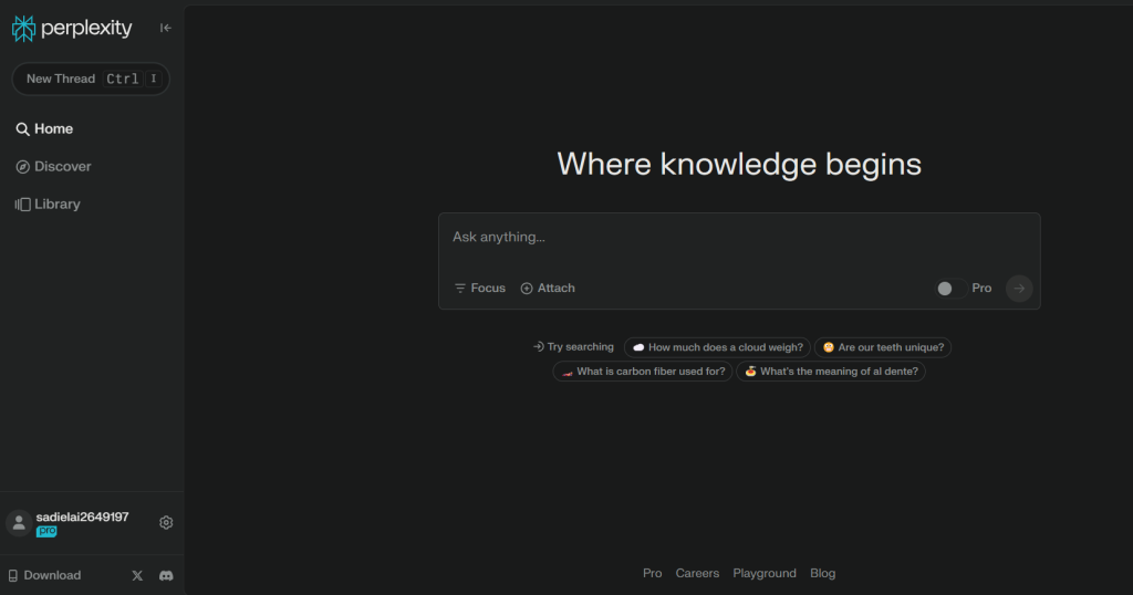 Tài khoản Perplexity AI Pro (Có Claude 3 Sonnet, Opus, GPT-4 Turbo, Dall-E 3, SDXL) | AIToolCheap