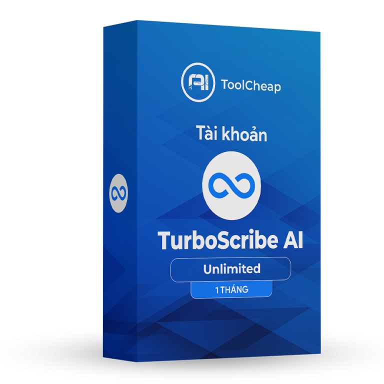 Nâng cấp tài khoản TurboScribe AI – Chuyển âm thanh thành văn bản | AIToolCheap
